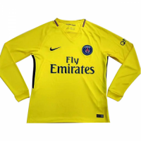 Psg Soccer Jersey Uniform Yellow Logo
