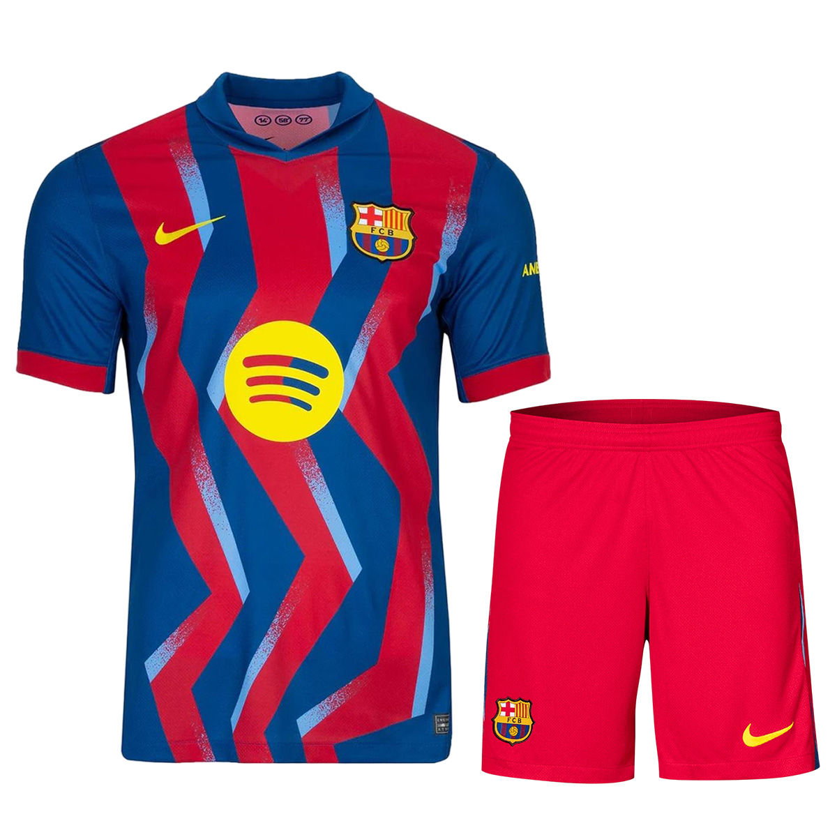 Barcelona Fourth 'El Clásico' Jersey Kit 2025/26 | MineJerseys